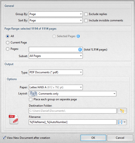 PDF-XChange Co Ltd :: Knowledge Base :: How do I determine the order of comments when I use the ...